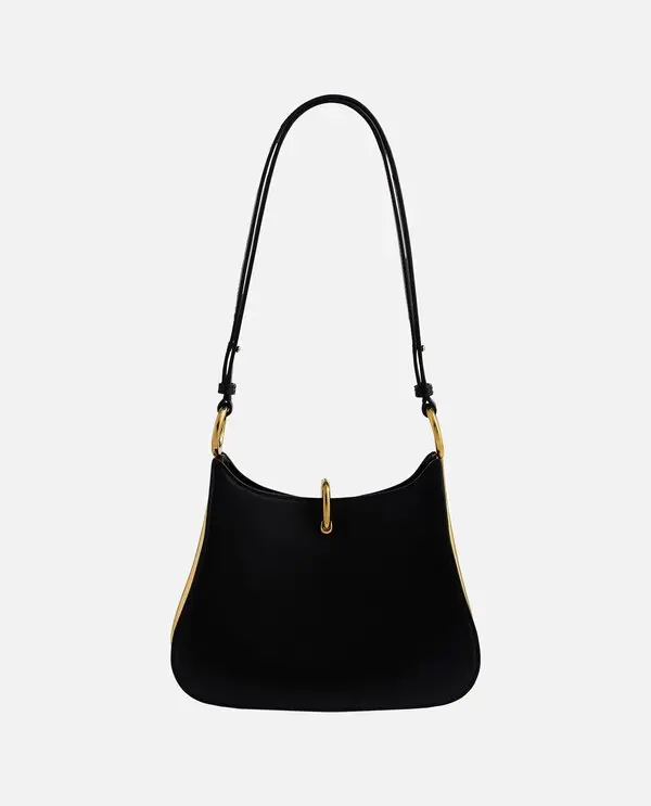Rabanne Leather Shoulder Bag With Gold Details