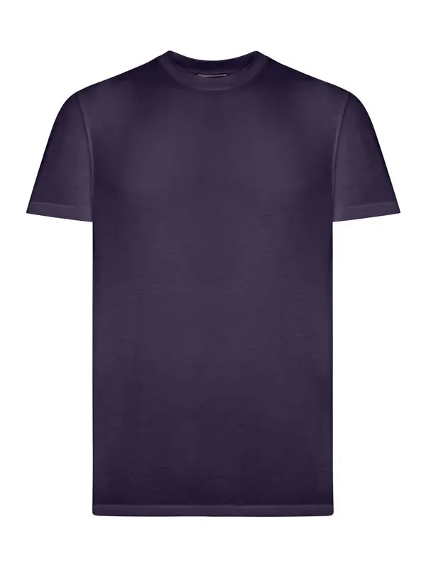 TOM FORD Crew Neck T-shirt - Blue