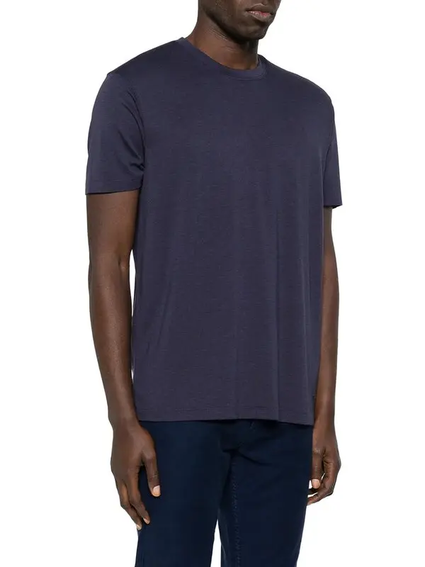 TOM FORD Crew Neck T-shirt - Blue