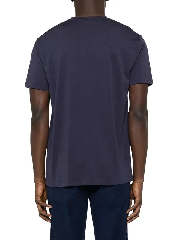 TOM FORD Crew Neck T-shirt - Blue