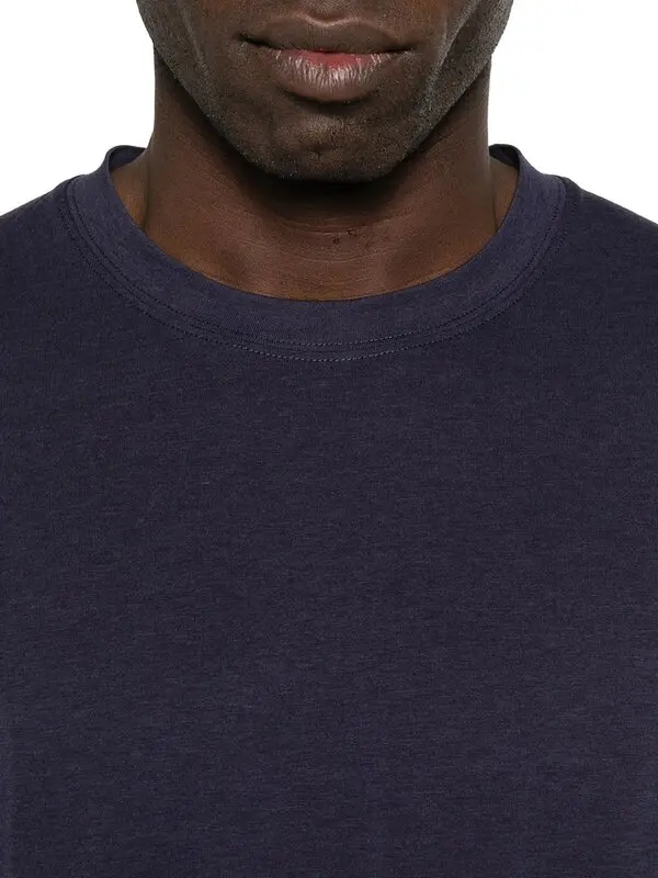 TOM FORD Crew Neck T-shirt - Blue