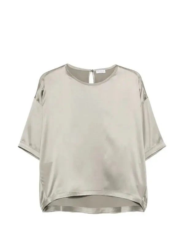 Brunello Cucinelli Silk Blouse - Multicolor