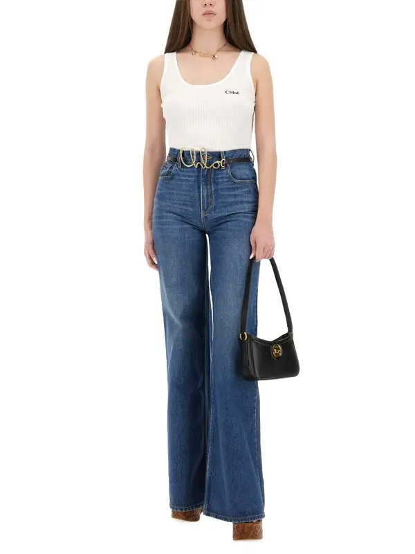 Chloé Wide Leg Jeans