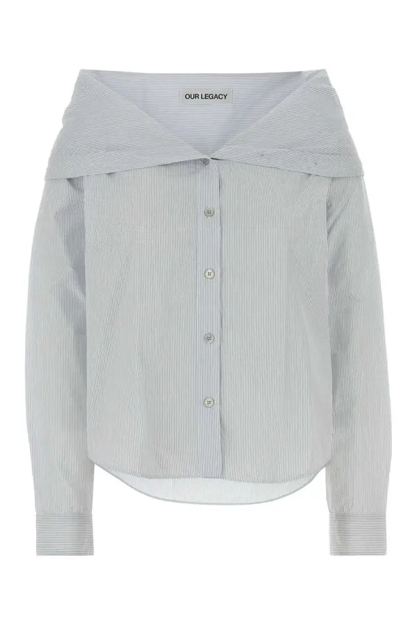 Our Legacy Embroidered Poplin Shirt