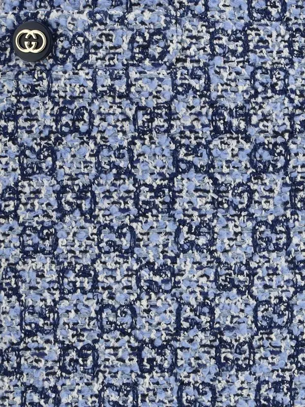 Gucci Tweed Skirt - Blue