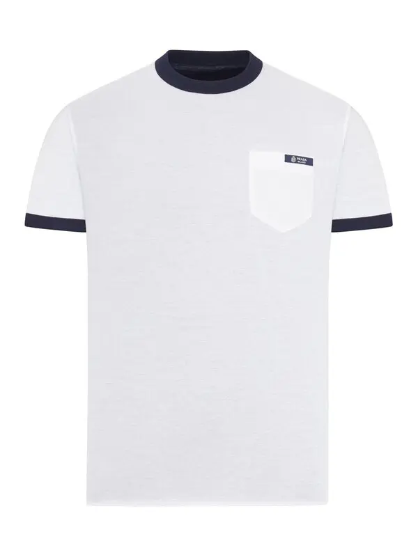 Prada Reversible Cotton T-shirt - Multicolor