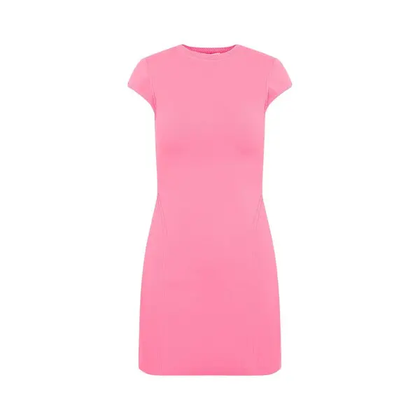 Victoria Beckham Cap Sleeve Fitted Mini Dress