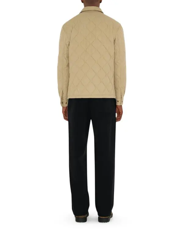 Burberry Quilted Gabardine Overshirt