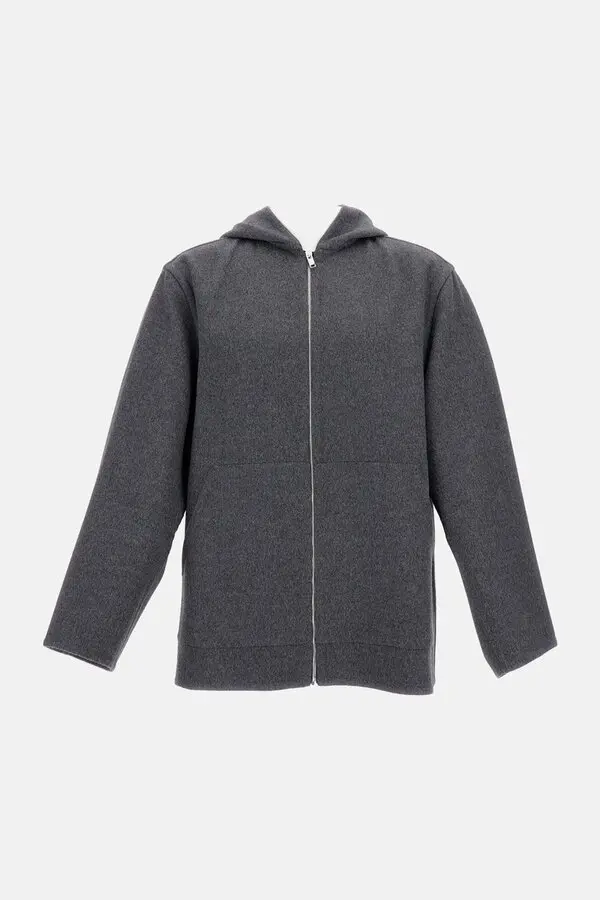 Bottega Veneta Double-face Wool Hooded Blouson Jacket