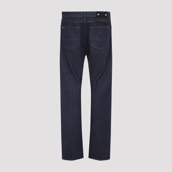 Stone Island Straight Leg Denim Jeans - Blue