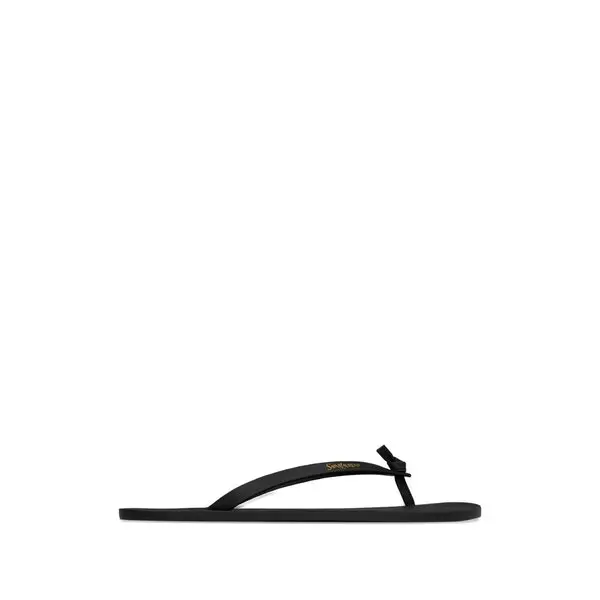 Saint Laurent Leather Flip-flops