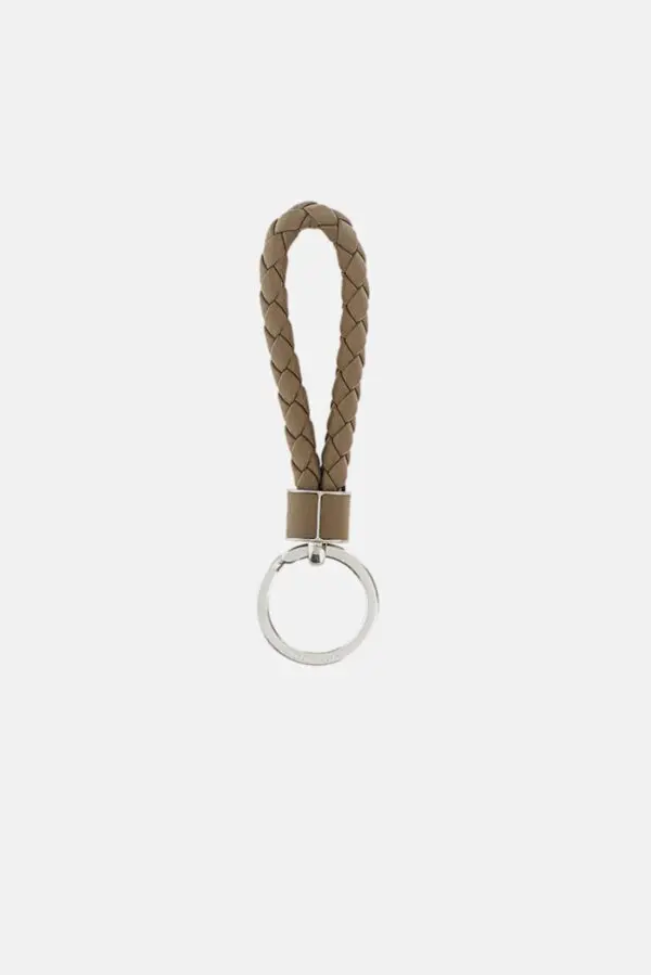 Bottega Veneta Intrecciato Keychain - Multicolor