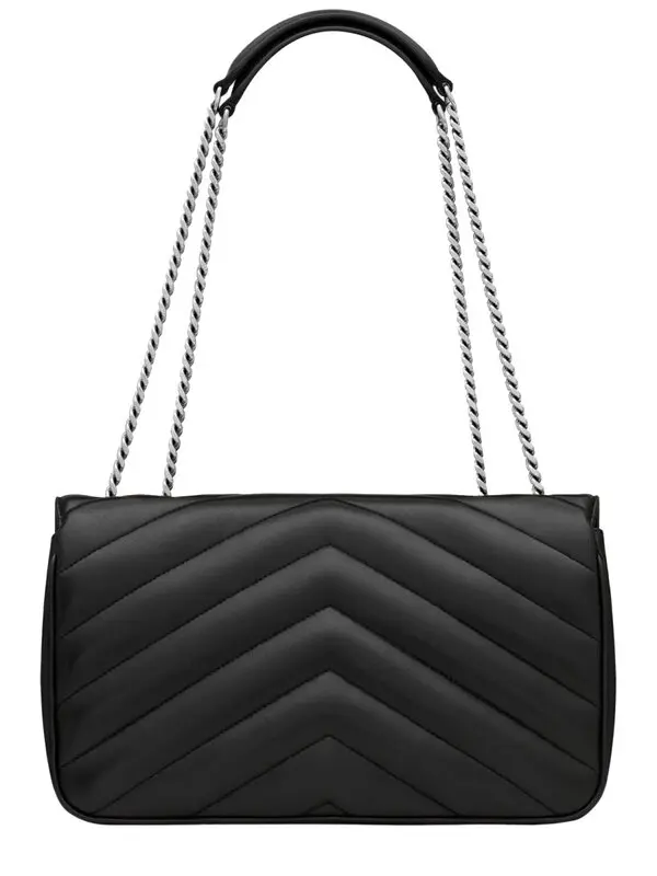 Saint Laurent Medium Loulou Bag - Black