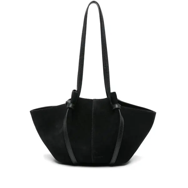 Yuzefi Suede Tote Bag - Black