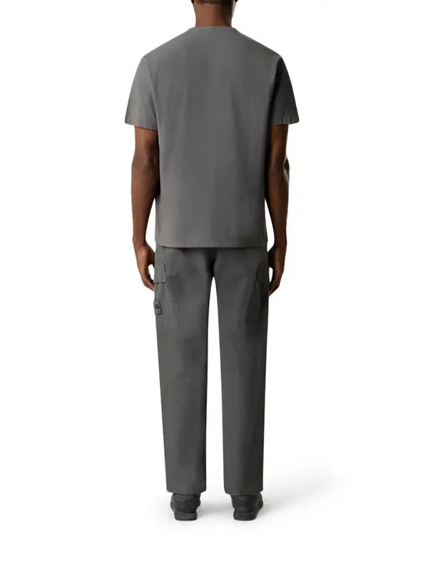 Stone Island Crew Neck Cotton T-shirt