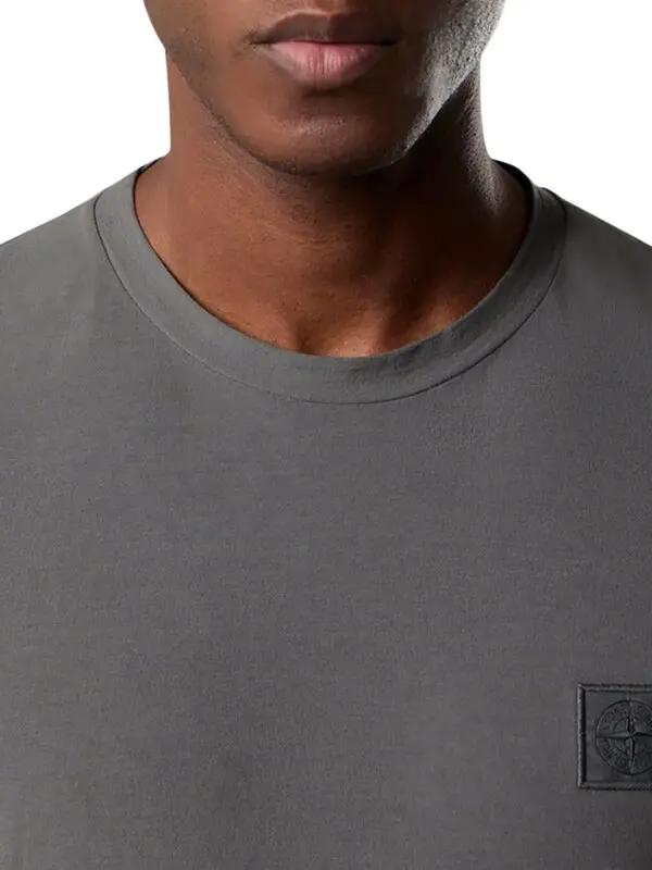 Stone Island Crew Neck Cotton T-shirt