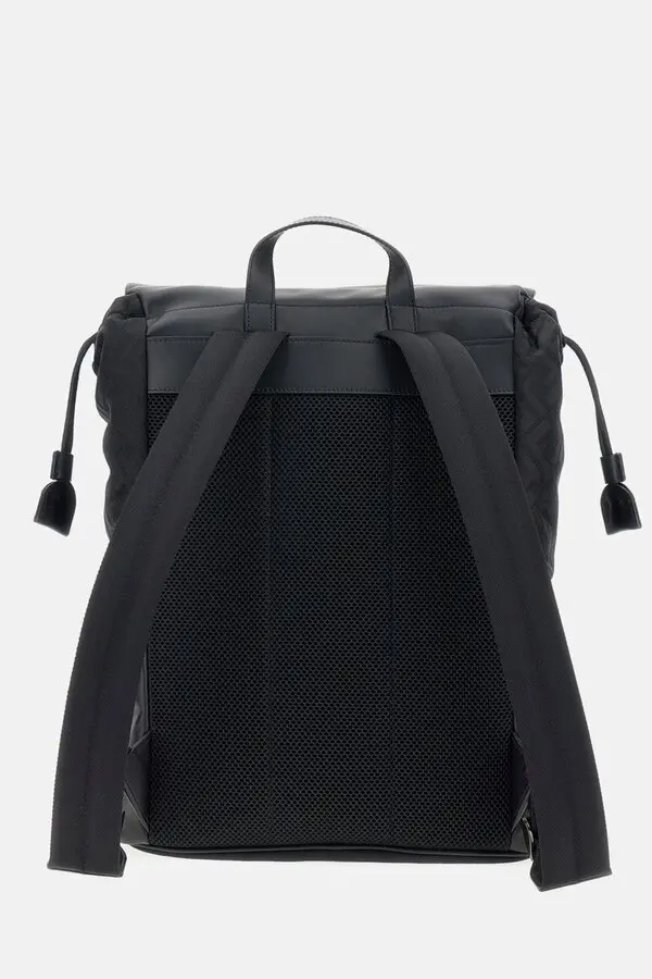 Fendi Flux Backpack In Padded Ff Nylon