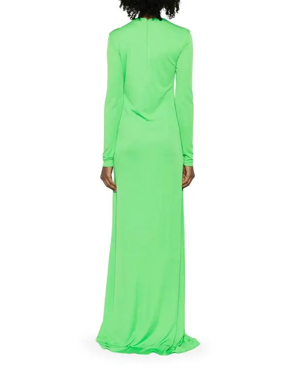 TOM FORD Long Sleeve Cut Out Evening Dress