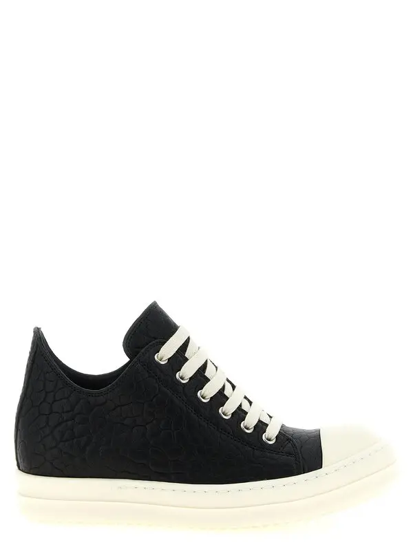 Rick Owens Low Sneaks" Leather Sneakers
