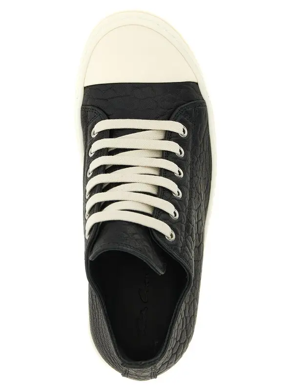 Rick Owens Low Sneaks" Leather Sneakers - Multicolor