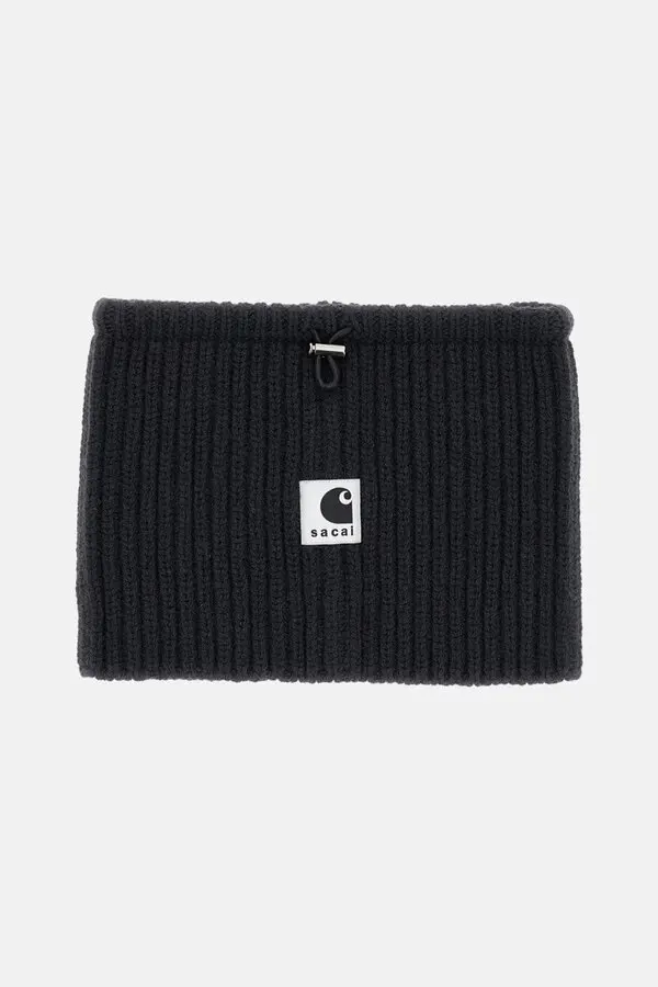 Sacai X Carhartt Wip Wool-blend Neck Warmer - Multicolor