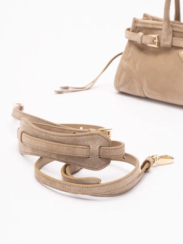 Prada Mini Suede Handbag
