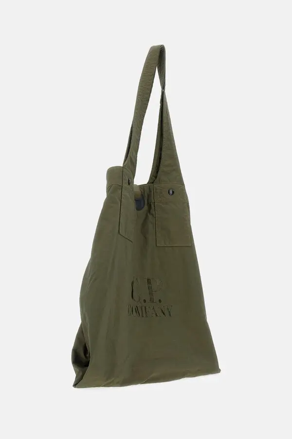 C.P. COMPANY Garment-dyed Broken Twill Nylon Bag - Multicolor