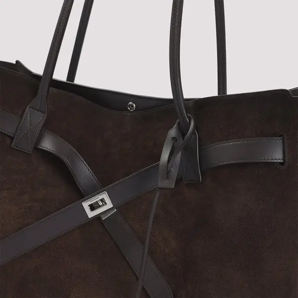 Balenciaga Bel Air Tote L Shoulder Bag - Brown