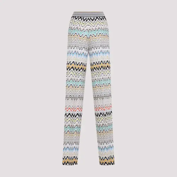 Missoni Zigzag Knit Viscose Pants - Multicolor