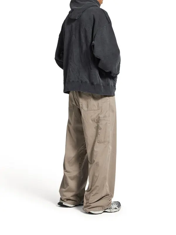 Balenciaga Crayon Loop Logo Hoodie - Black