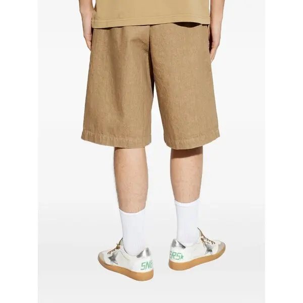 Jacquemus Cotton Denim Shorts - Brown