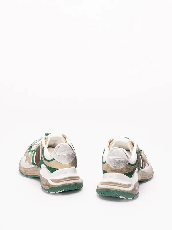 Gucci Calf Leather Sneakers - Multicolor