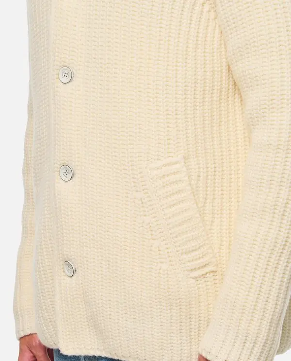 Herno Knitted Hooded Cardigan
