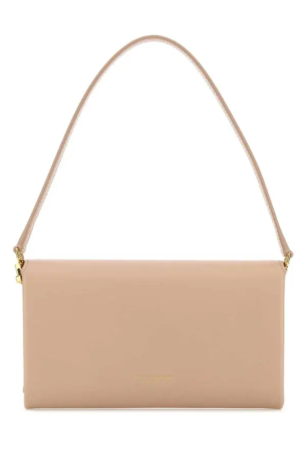 Dolce & Gabbana Powder Leather Marlene Clutch