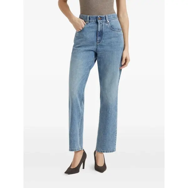 Brunello Cucinelli Straight-leg Denim Jeans