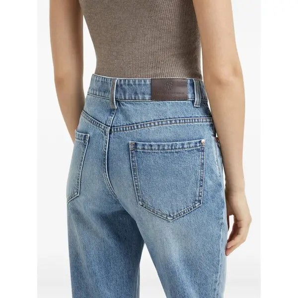 Brunello Cucinelli Straight-leg Denim Jeans