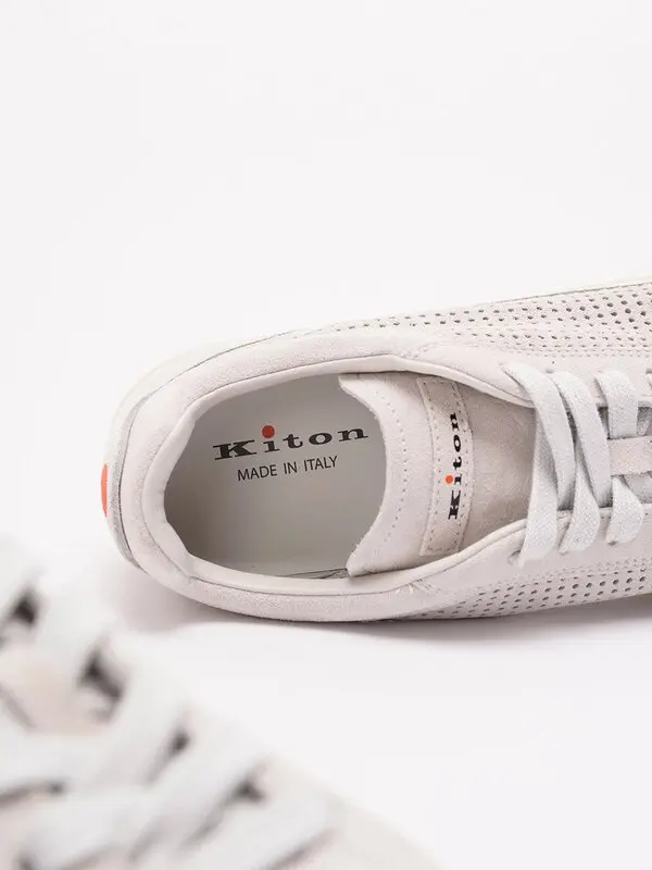 Kiton Calfskin Sneakers - Multicolor