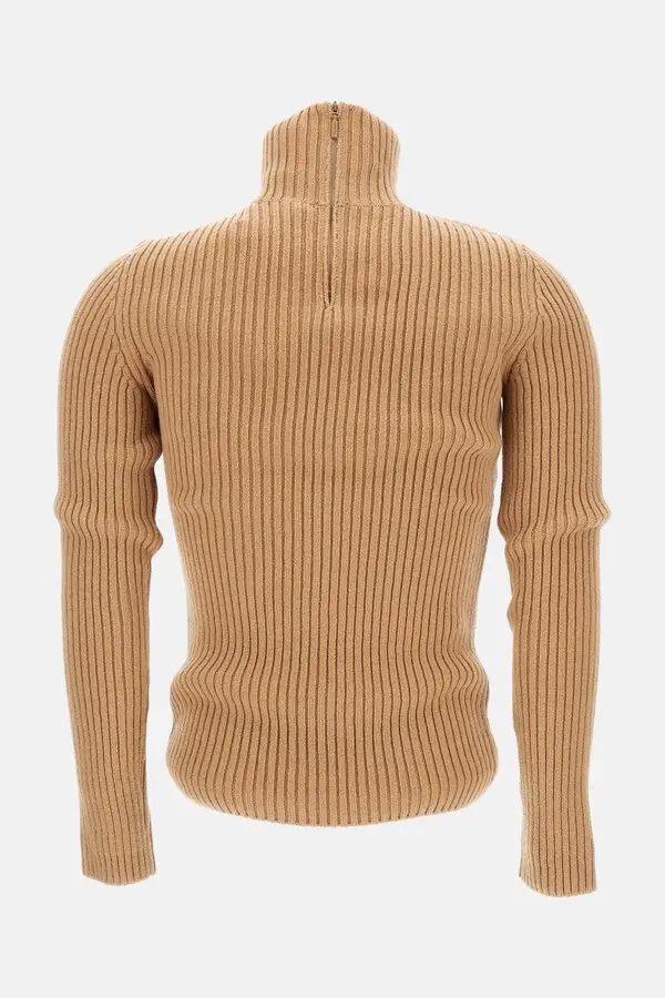 Max Mara Aral Turtleneck Sweater - Multicolor