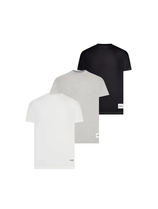JIL SANDER Set Of 3 Short-sleeved T-shirts