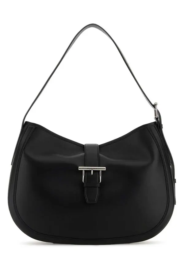 Alexander McQueen Leather Shoulder Bag - Black
