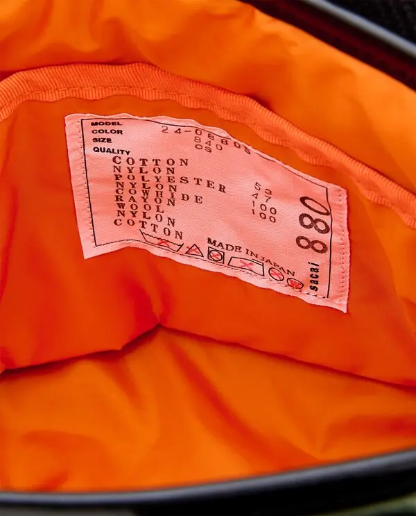 Sacai X Marc Gonzales Small Patch Tote Bag