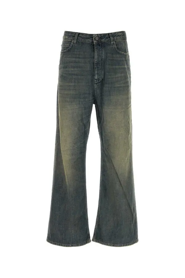 Balenciaga Denim Wide-leg Jeans