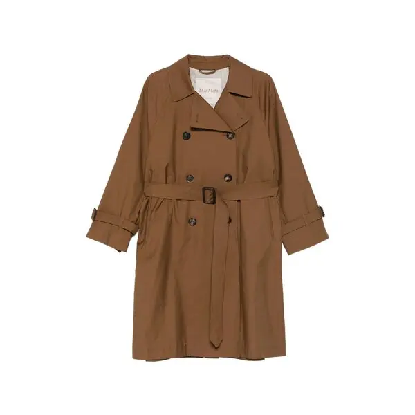 Max Mara Double-breasted Trench Coat - Brown