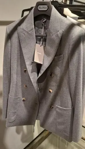 Max Mara Double-breasted Jacket - Multicolor