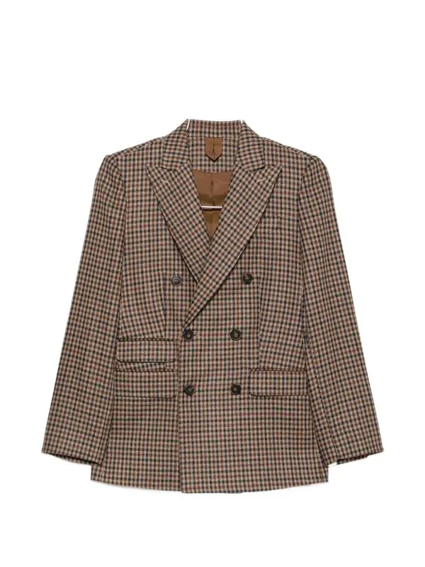 Max Mara Double-breasted Jacket - Multicolor