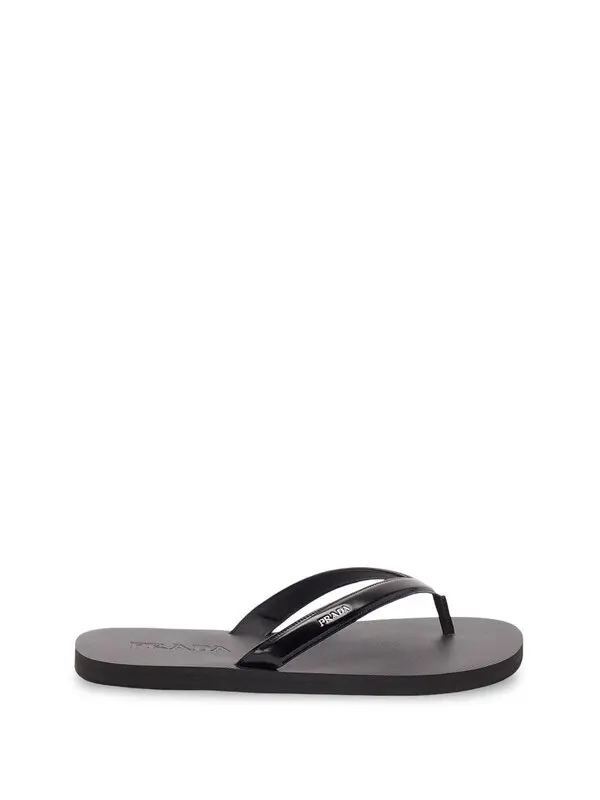 Prada Brushed Leather Sandals - Multicolor
