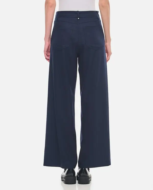 Max Mara Wool Wide Leg Trousers