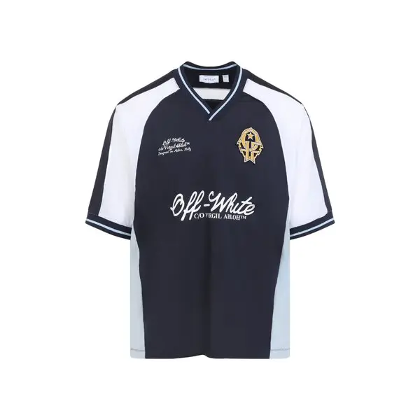 Off-White Soccer V-neck T-shirt