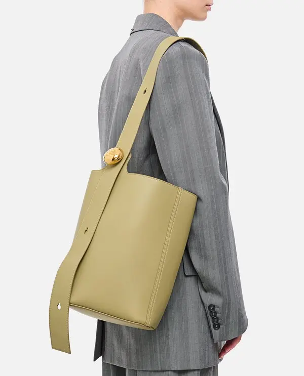 Loewe Medium Pebble Leather Bucket Bag - Multicolor