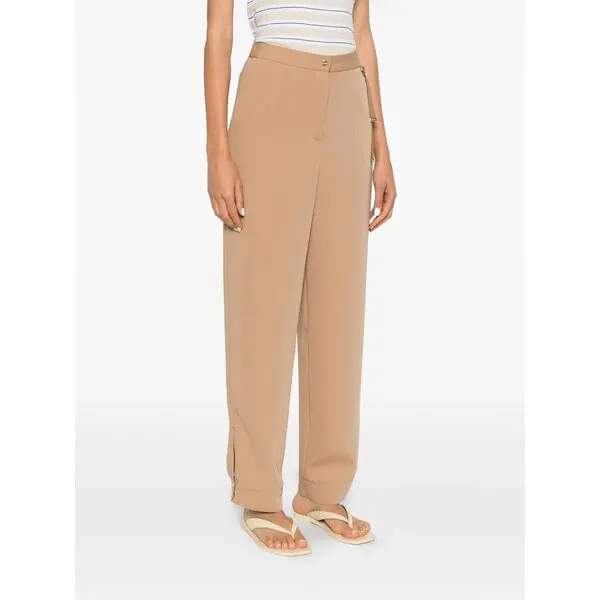 Herno Straight Leg Trousers - Cream